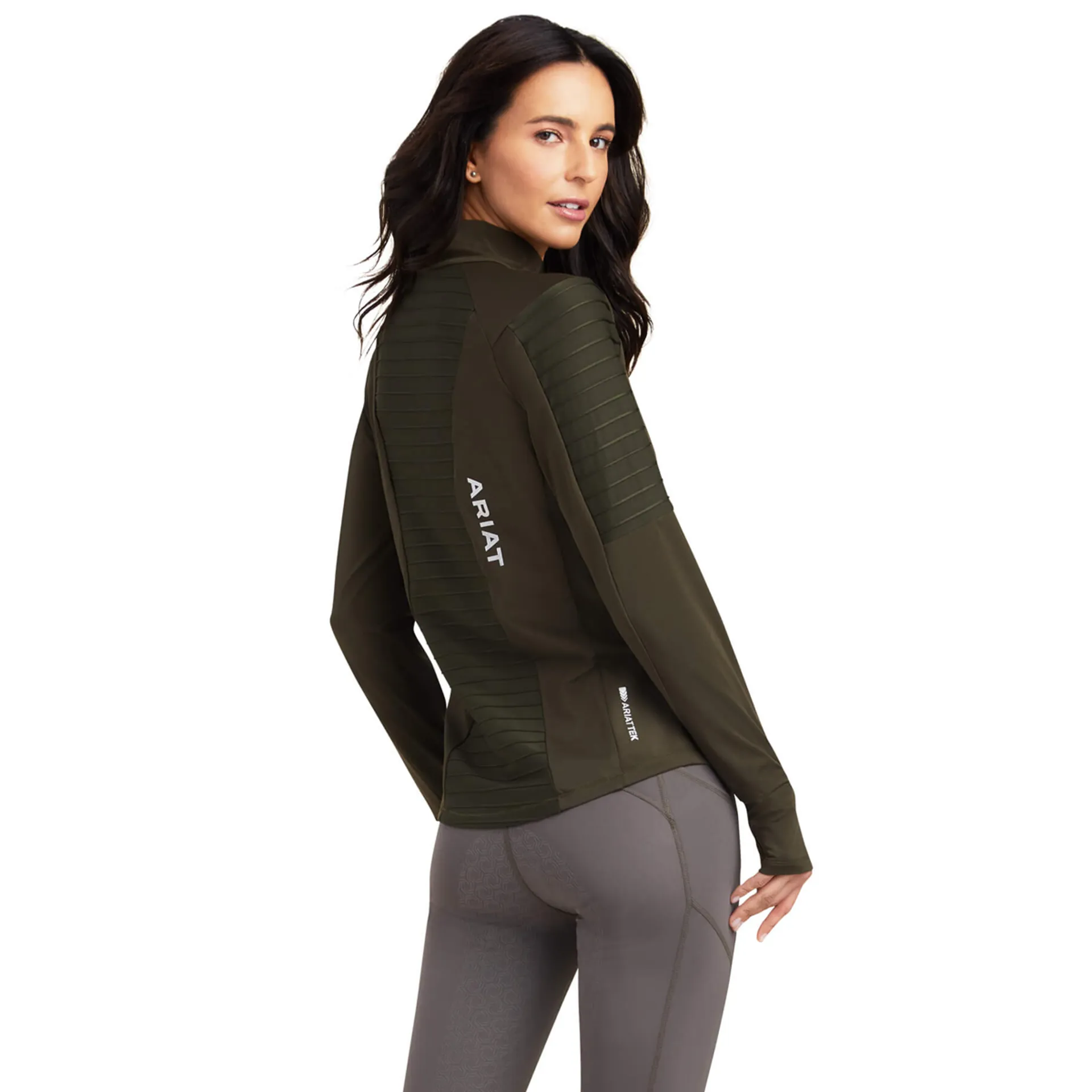 Ariat Women's Facet Baselayer - Forest Mist