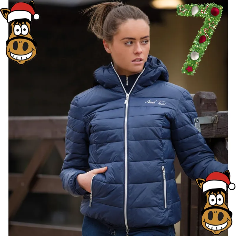 Mark Todd Ladies Reeflan Padded Jacket - Navy