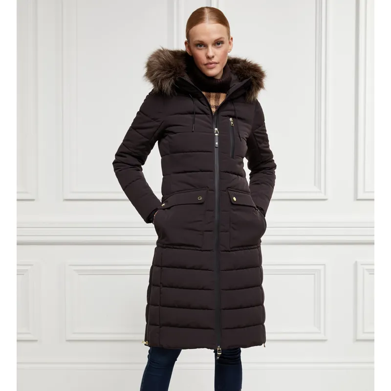 Holland Cooper Finsworth Coat - Chocolate
