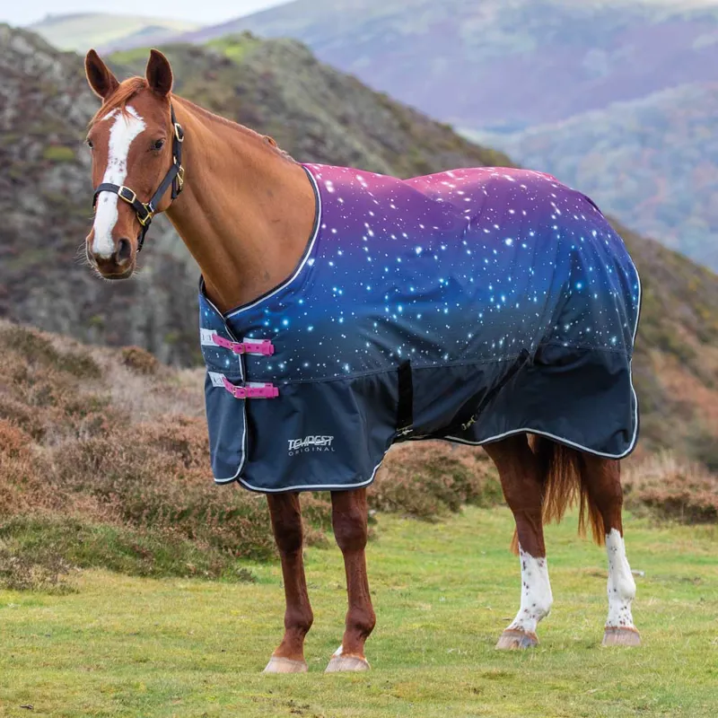Shires Tempest Original 200g Turnout Rug Pink Nebular Shires Tempest Original 200g Turnout Rug Pink Nebular