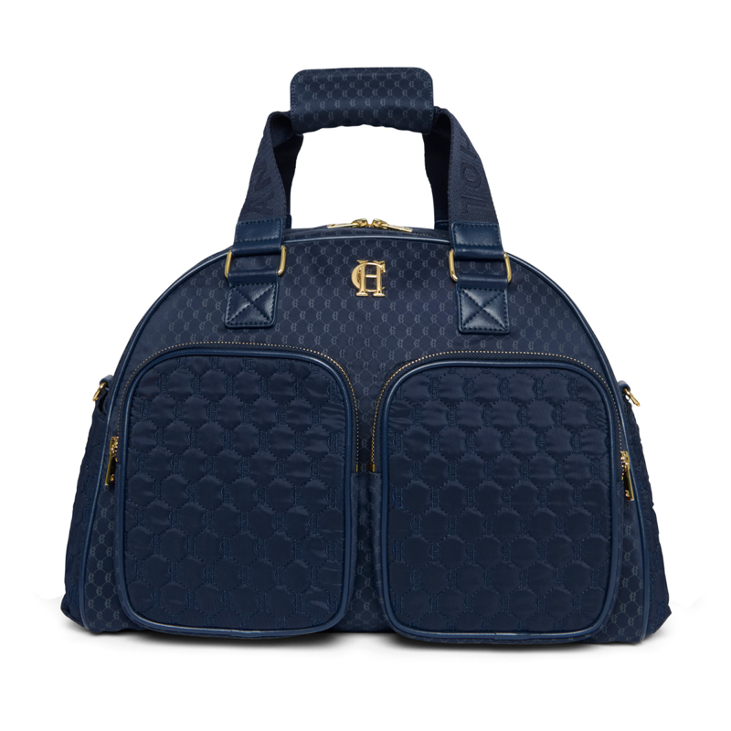 Holland Cooper Chiltern Kit Bag - Ink Navy Monogram